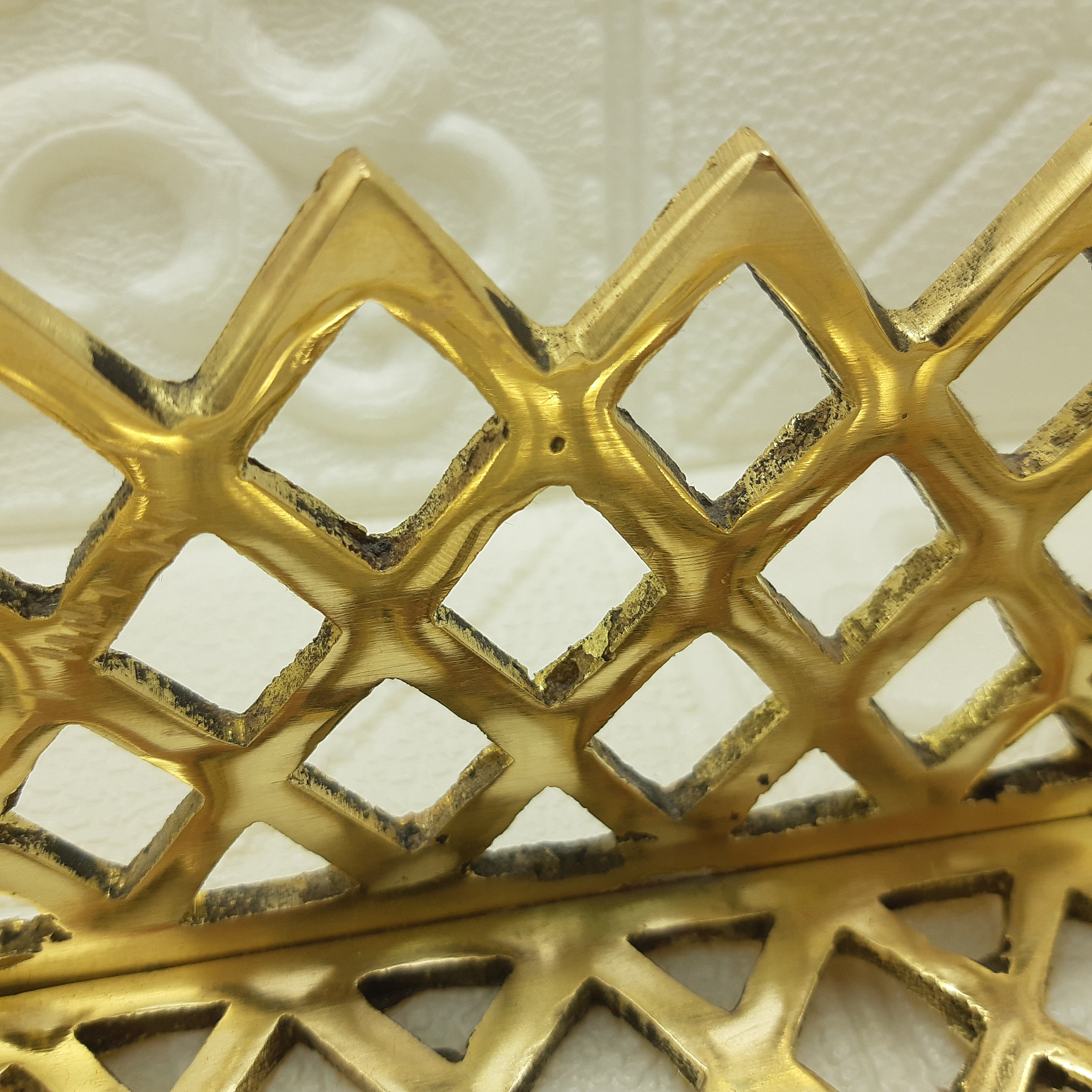 Unlacquered Brass Shelf Brass Wall Mounted Shelf for - Etsy