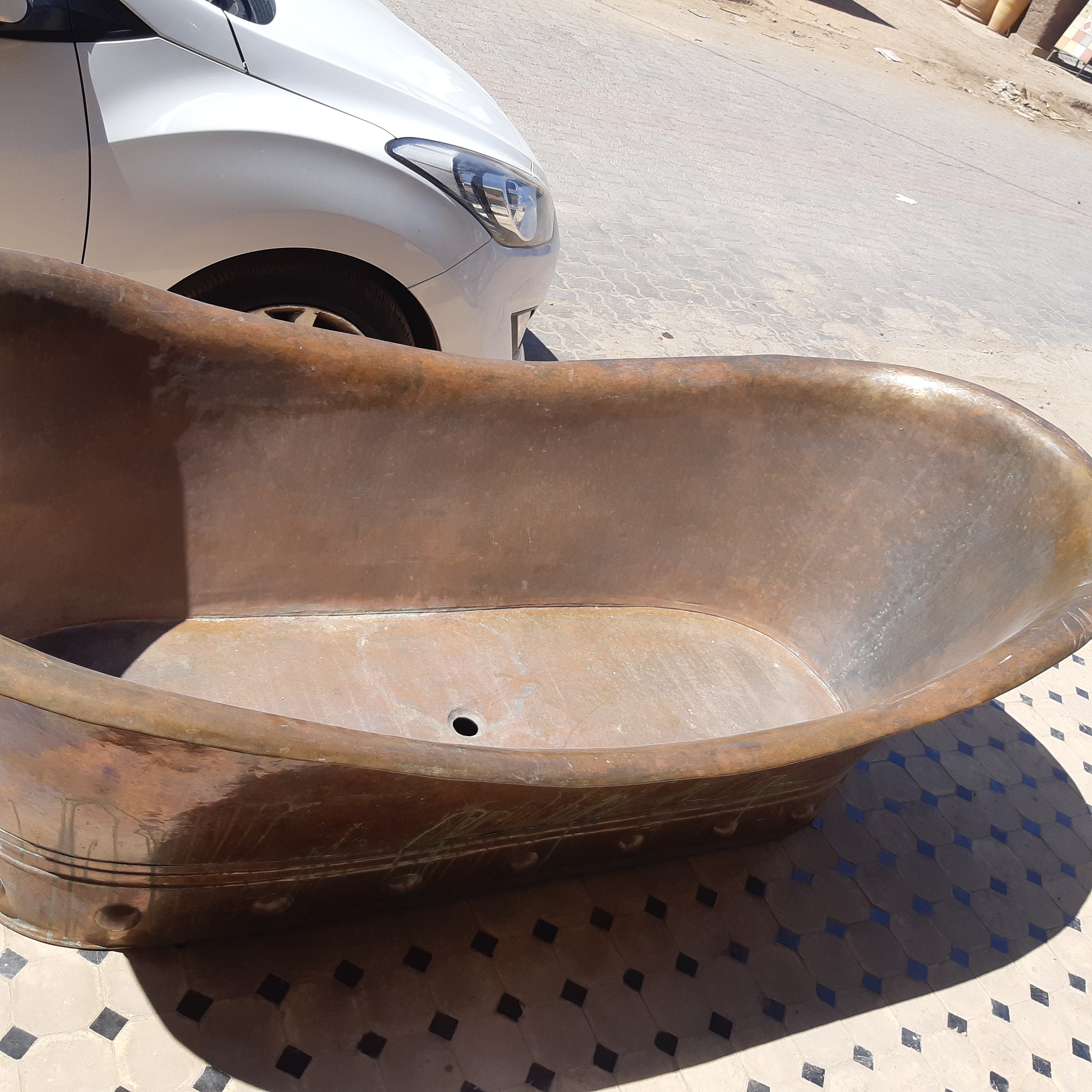 Handcrafted Copper Bathtub, Copper Slipper Bath, Luxury Copper Baths ...