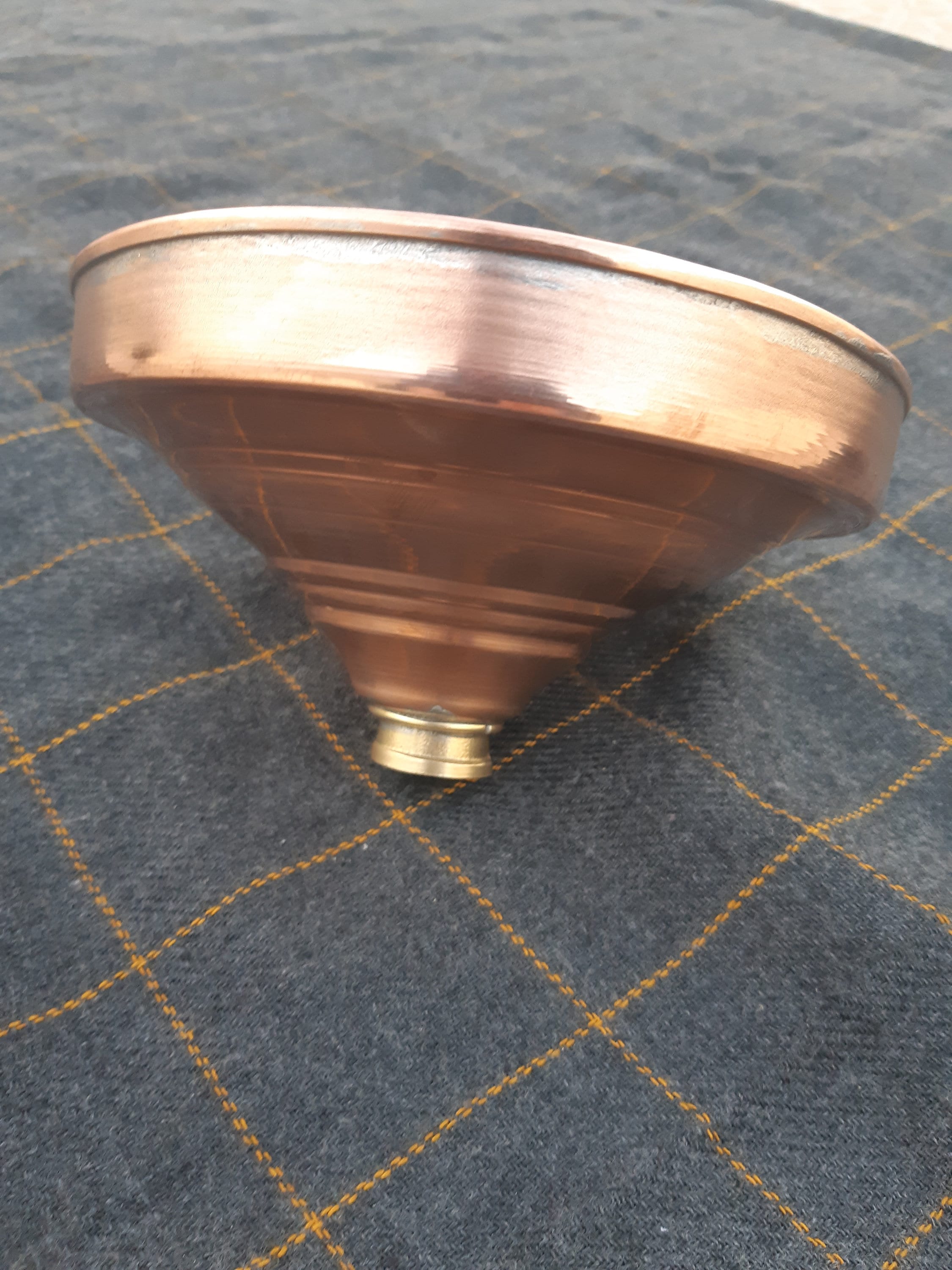 Unlacquered Solid Copper Rain Shower Head Large Copper Round - Etsy