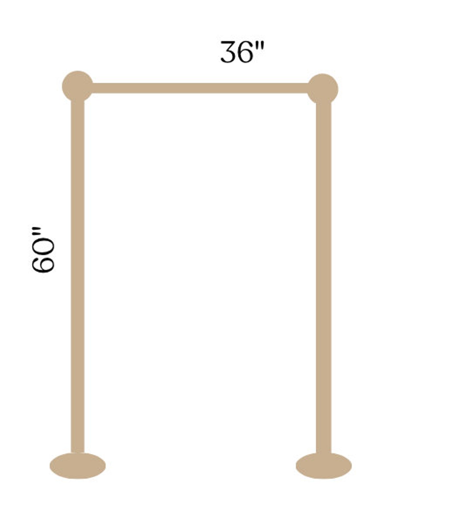 Ceiling Mounted Brass Clothes Rail Minimalistic Brass - Etsy