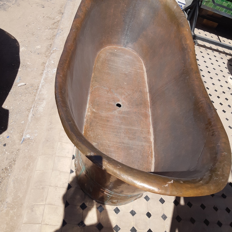 Handcrafted Copper Bathtub, Copper Slipper Bath, Luxury Copper Baths ...