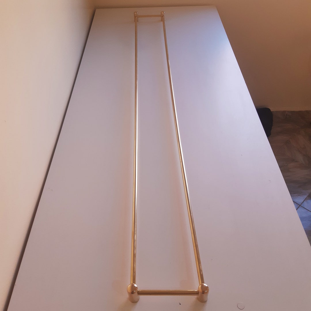 Shelf Brass Rail - Brass Tipping Rail - Fiddler Brass Rail - Bottle ...