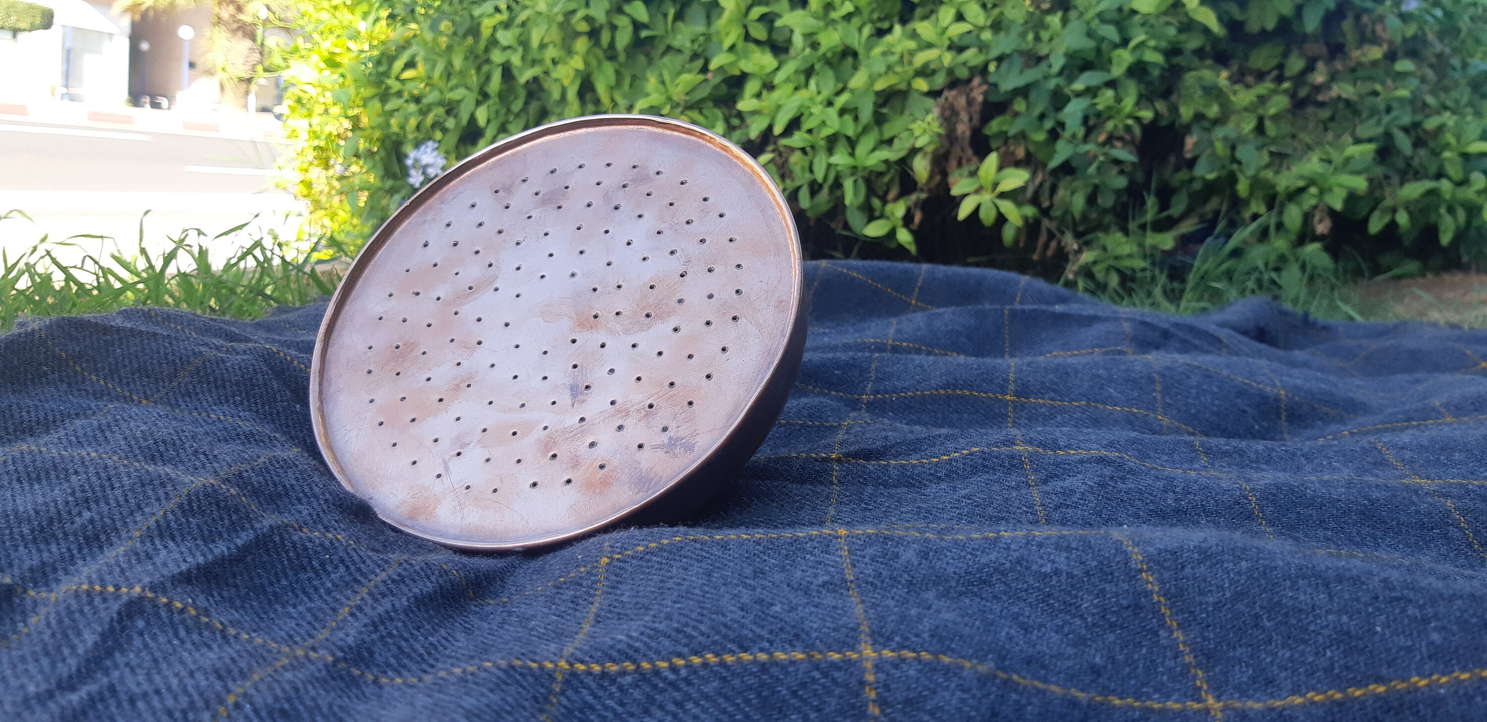 Unlacquered Solid Copper Rain Shower Head Large Copper Round - Etsy