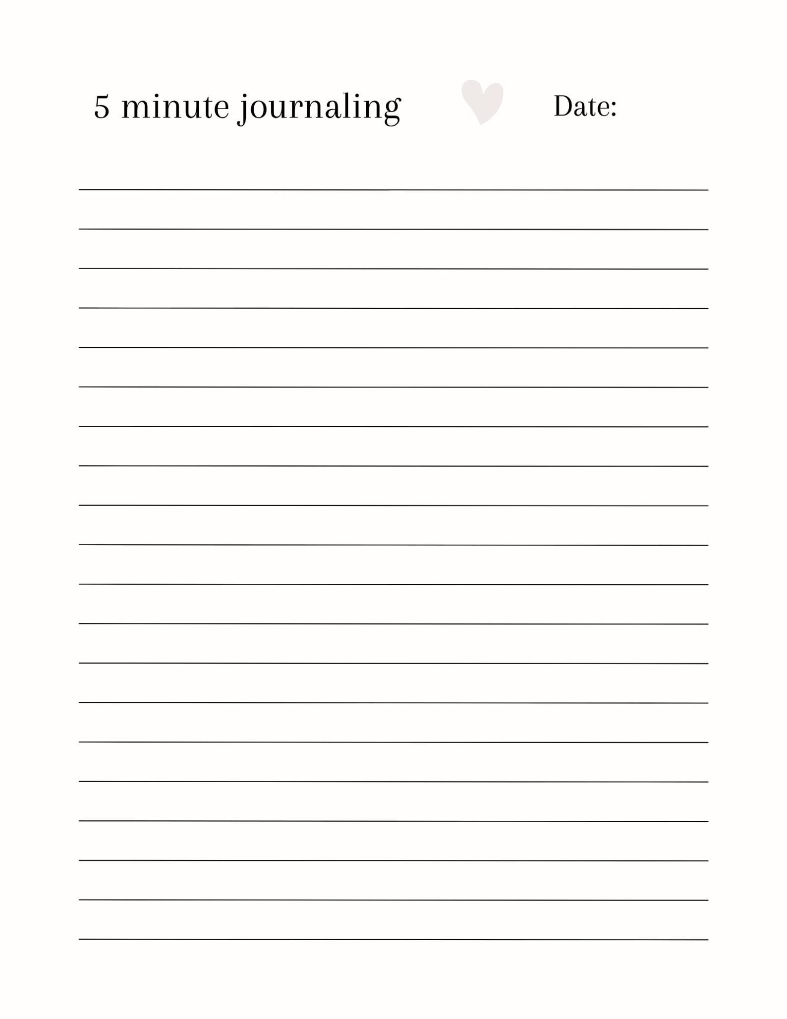 5 Minute Journal - Etsy