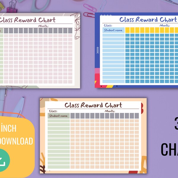 Reward Chart - Etsy