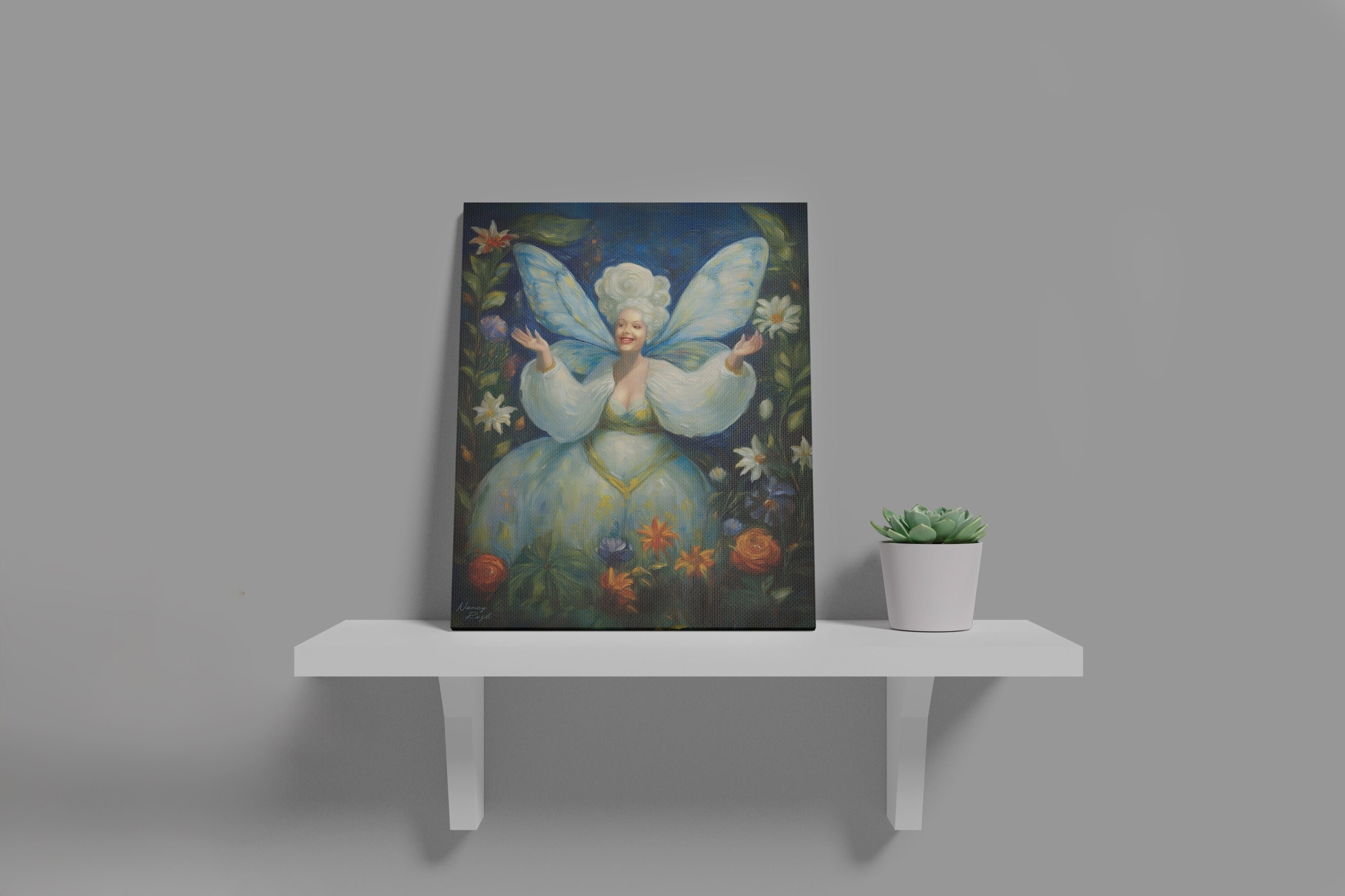 Fairy Godmother Wallpaper | Make A Wish Painting | Body Positive ...