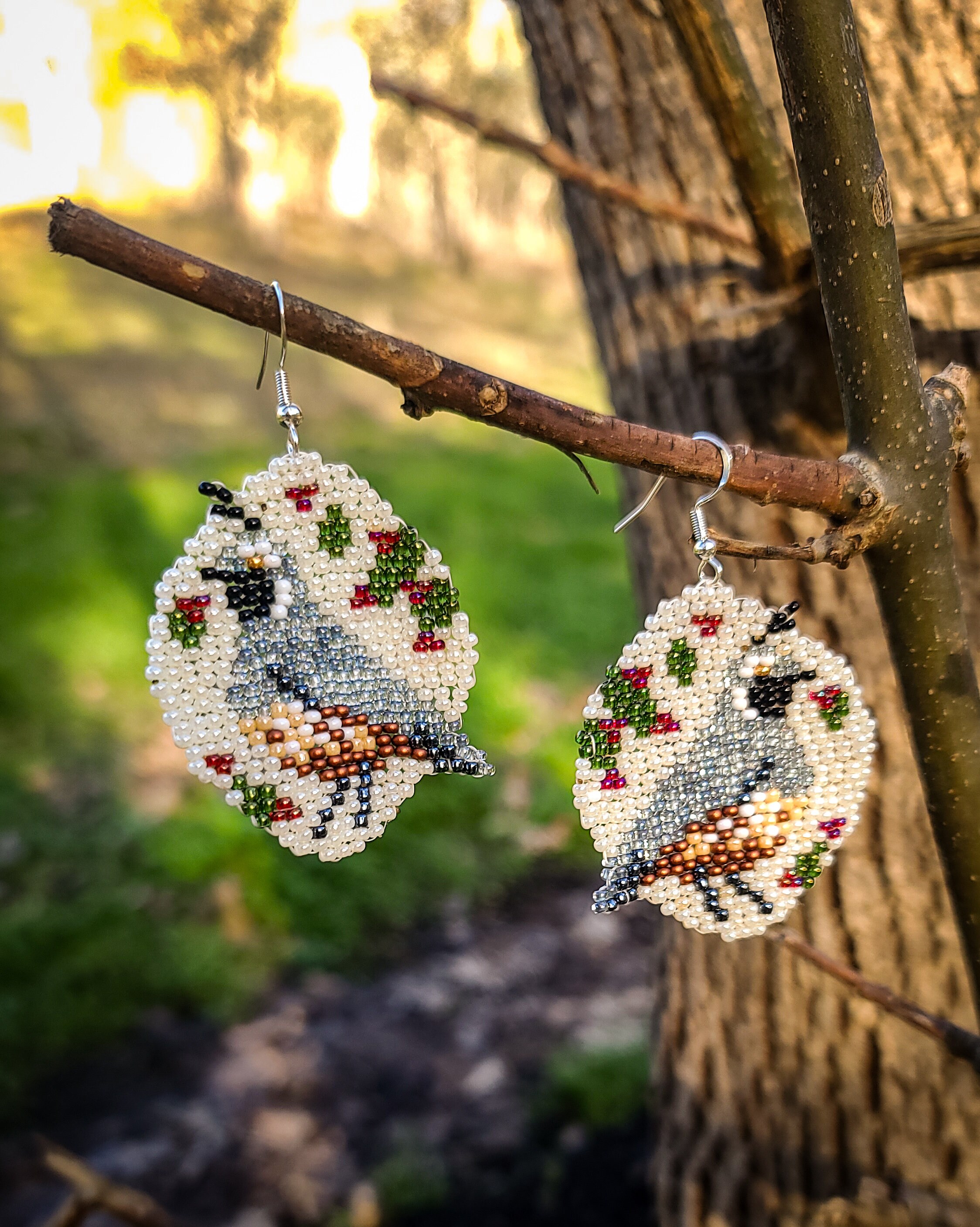 Quail Earrings - Etsy