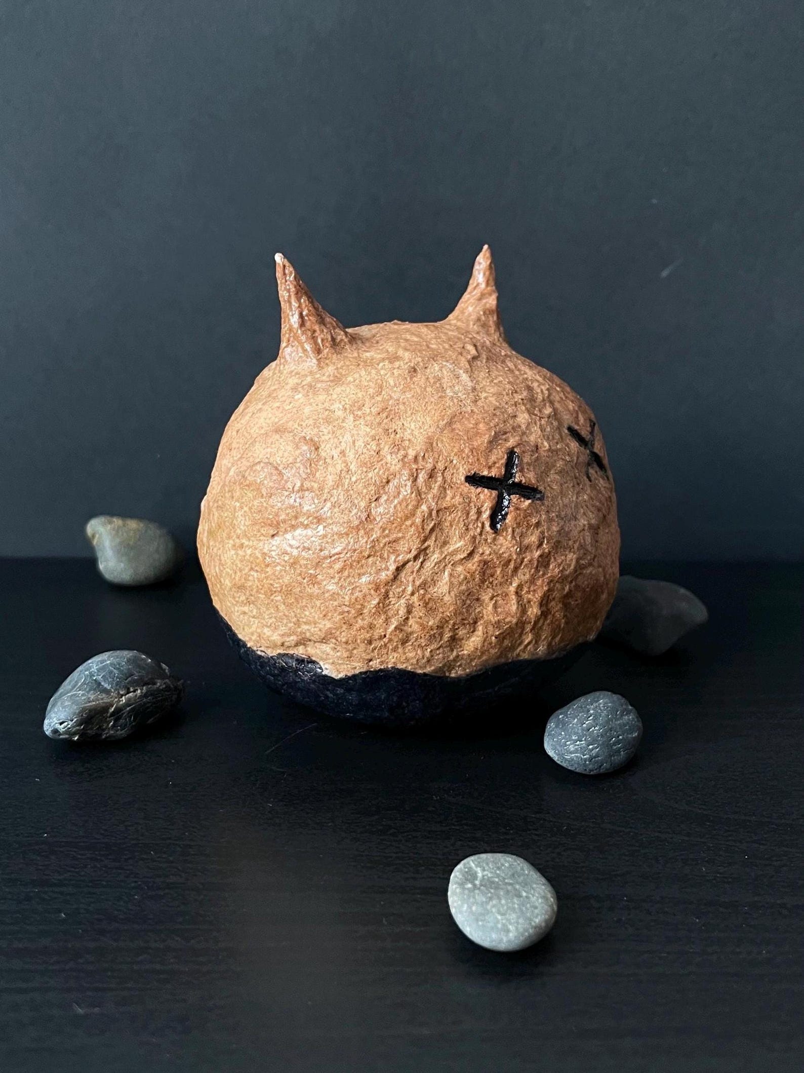 Papier-mache Art Toy 'dead Zoo' Series Unique Handmade Interior Decor ...
