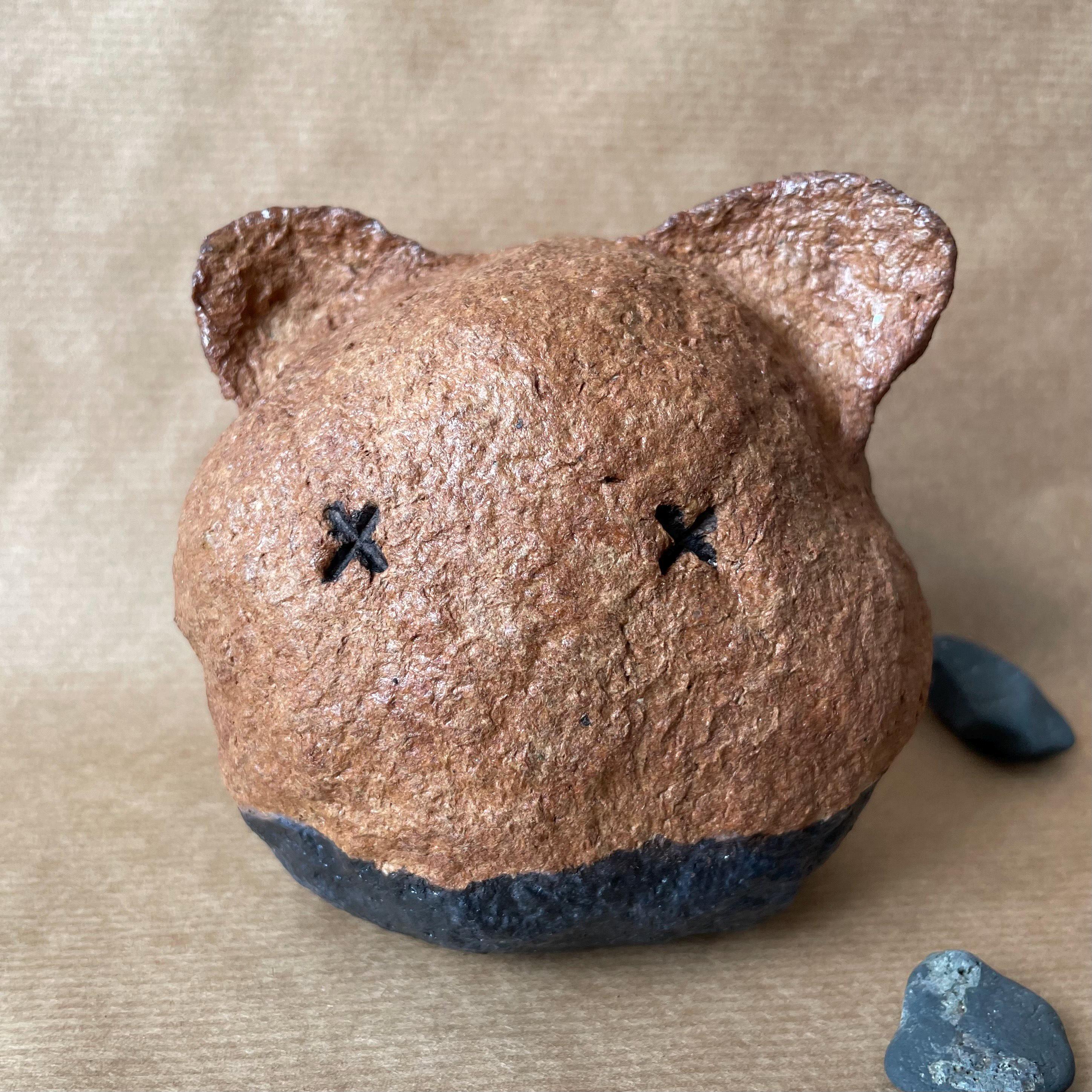 Papier-mache Art Toy 'dead Zoo' Series Unique Handmade Interior Decor ...
