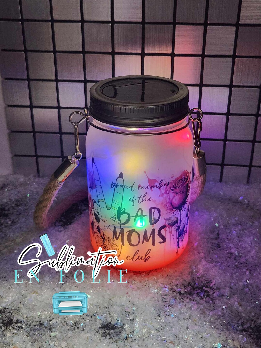 Luminous Jar Bad Mom Club - Etsy
