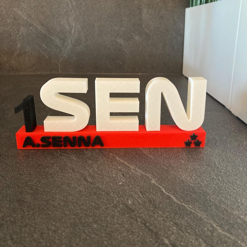 Decorative Logo F1 Drivers Champions - Senna Schumacher - Etsy