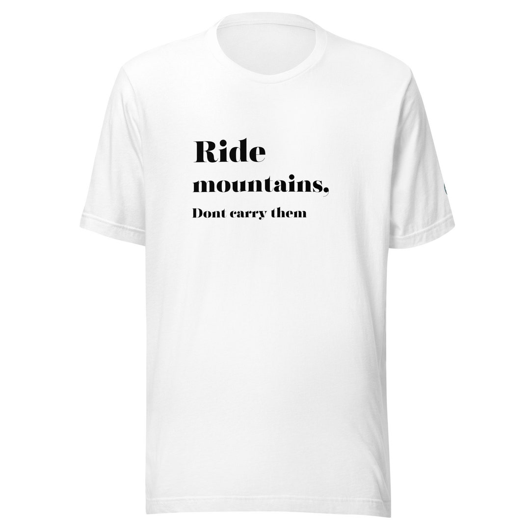 Mens Mental Health Mountain Bike Themed T-shirt ride - Etsy
