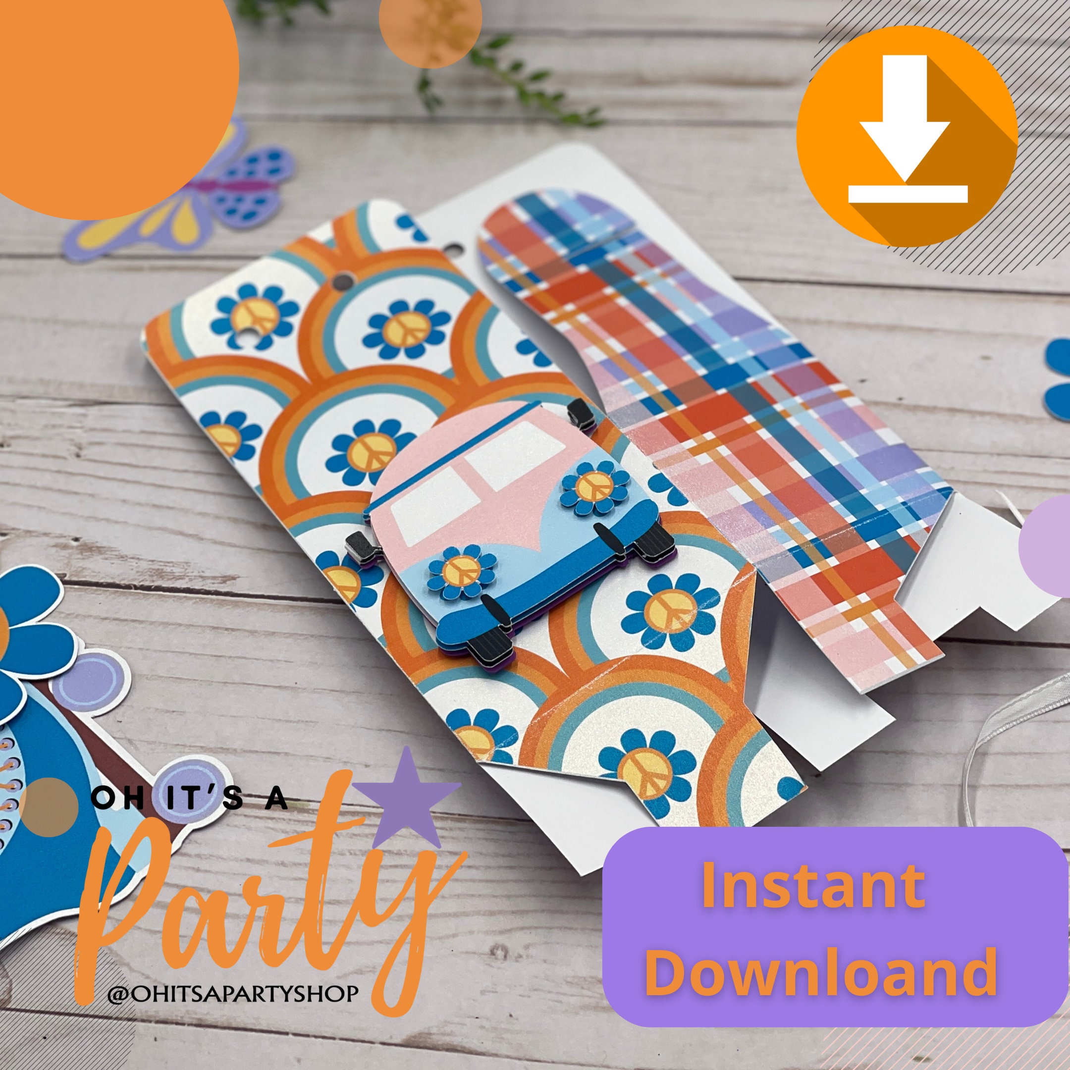 Favor Box SVG Template, Favor Box SVG, Favor Bag SVG, Cricut Cut Files ...