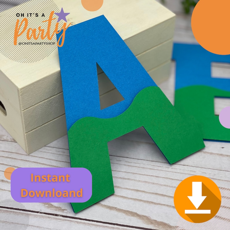 Layers for 3D Letters A to Z Layer Wave and Offset Die Cut - Etsy