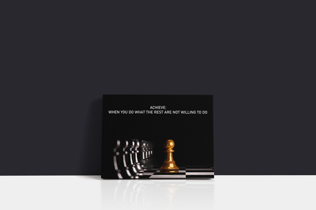 Achieve Definition Success Motivational Office Decor Inspirational ...