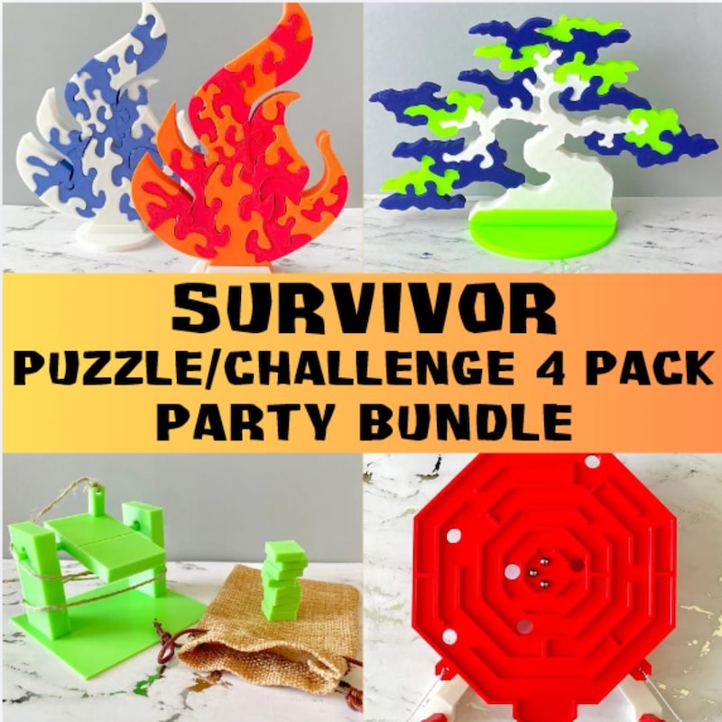 Survivor Puzzles - Etsy