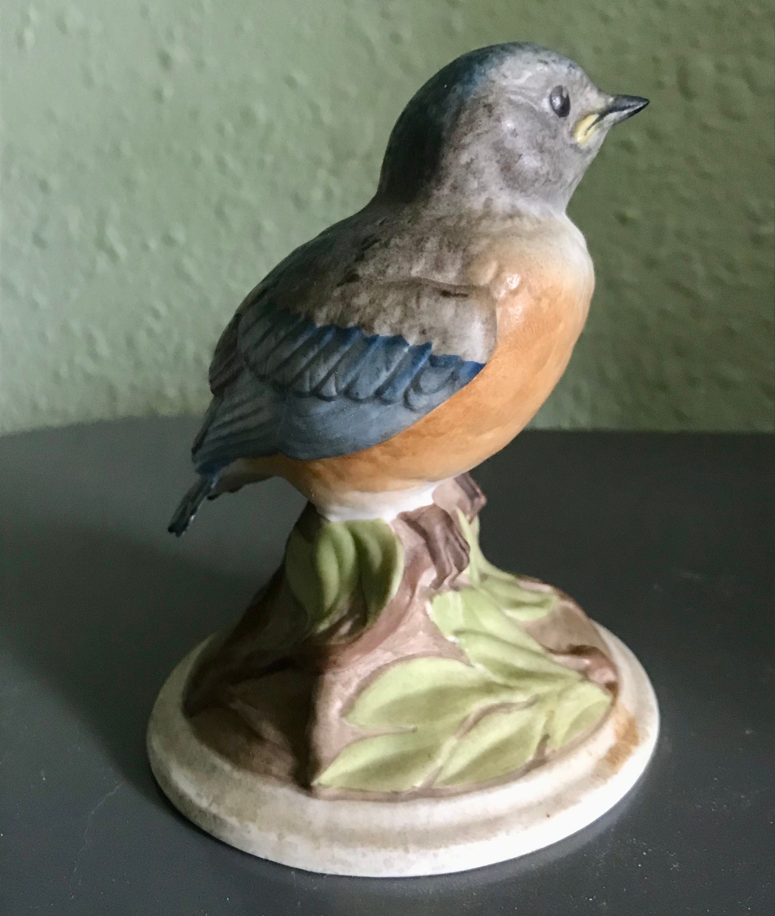 1950s Signed Boehm Baby Blue Bird - Etsy