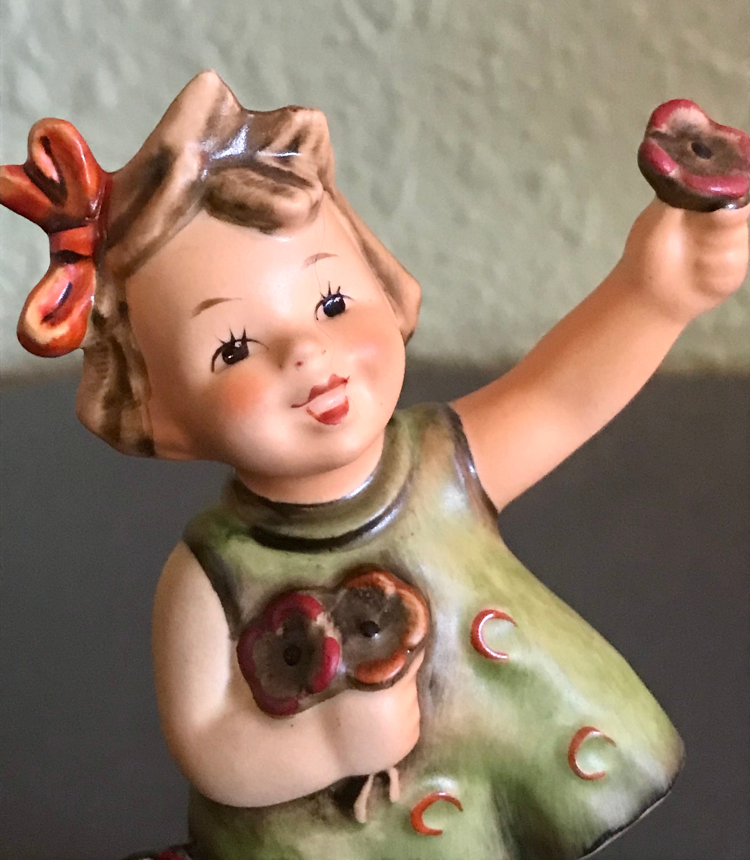 1970's German Hummel Girl Holding a Flower - Etsy