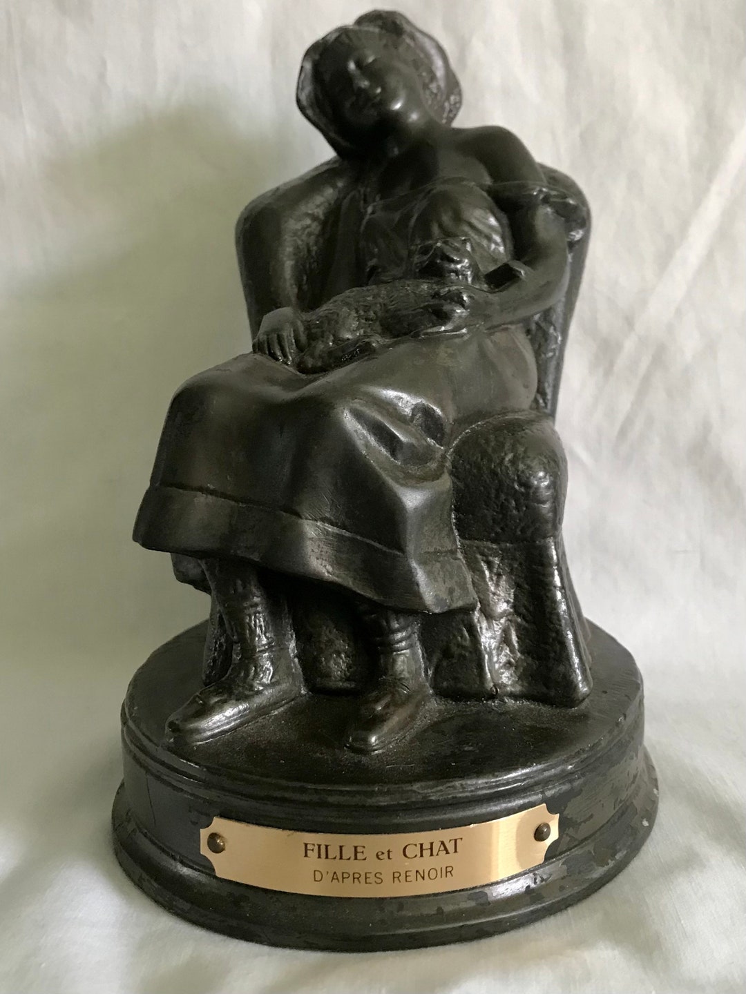 Bronze Statue by Max Kalish - Etsy