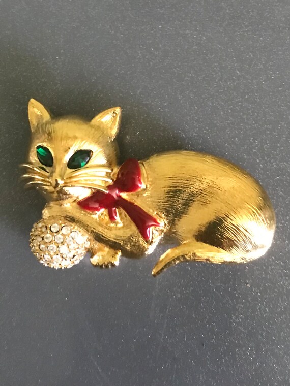 napier signed vintage brooch - Gem