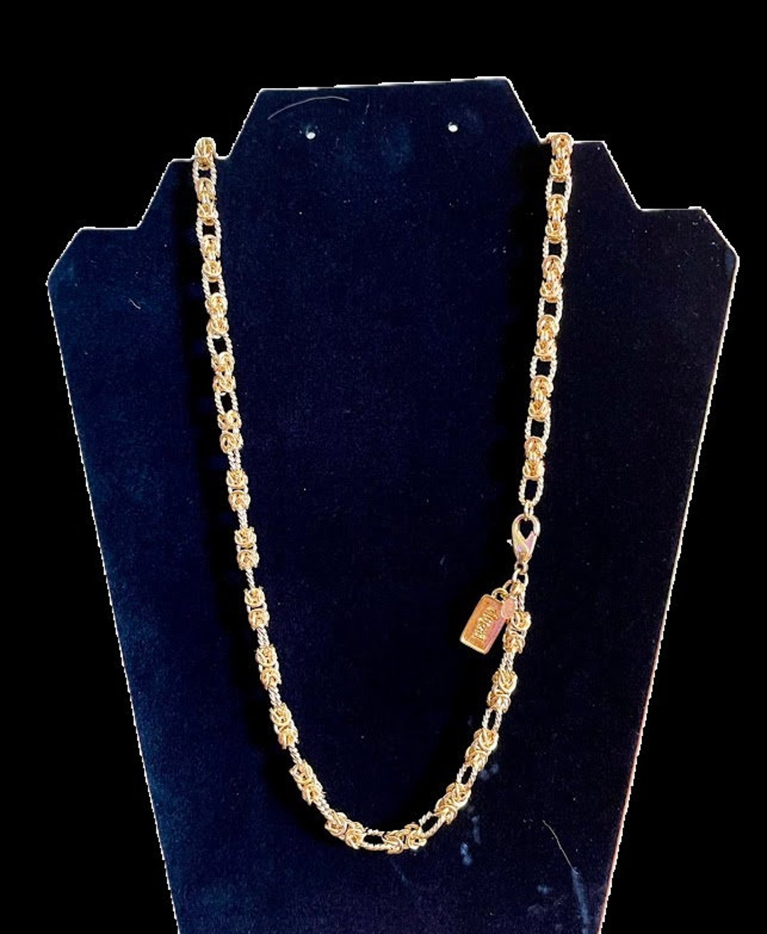 Vintage ST. Dougal Goldtone Chain Necklacevintage ST. Dougal Jewelry ...