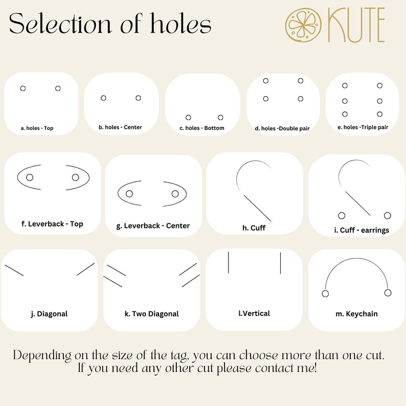 2x2 Custom Earring Cards personalized Earring Cards Display Cards Tags ...