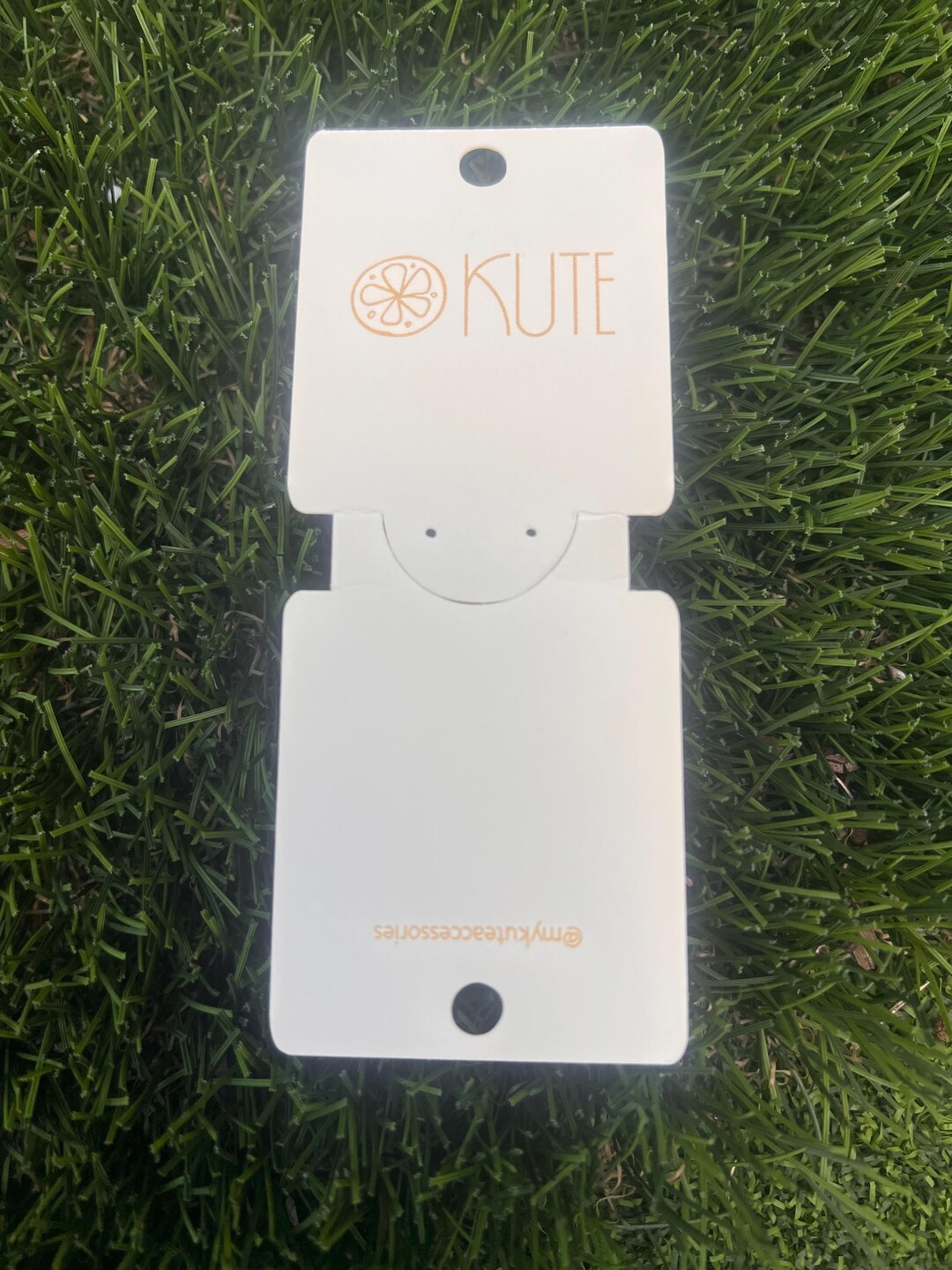 Custom Fold Over Cards-personalized Product Hanging Cards for Jewelry ...