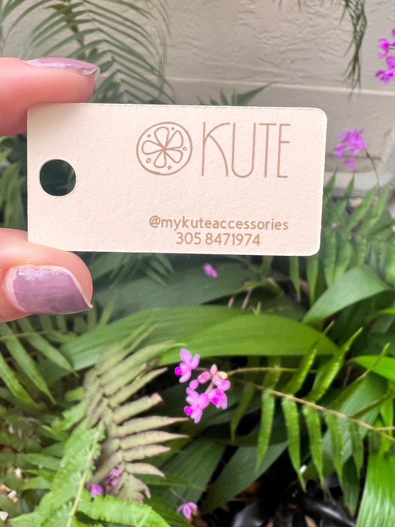 Custom Hang Tags -personalized Hang Cards- Display Cards - Tags- Price ...