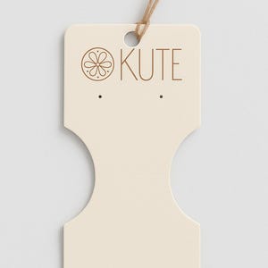 Custom Fold Over Tags- Personalized Product Hanging Cards-display Card ...