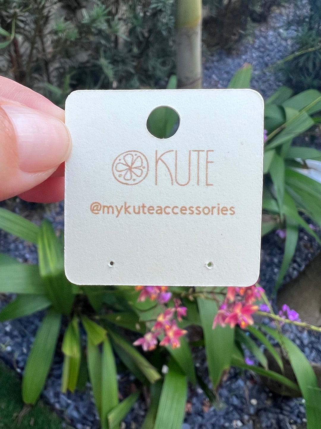 1.5"x1.5" Custom Earring Cards -personalized Earring Cards- Display ...