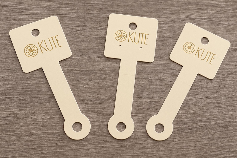 Self Closure or Self Adhesive Custom Fold Over Tags- Personalized ...