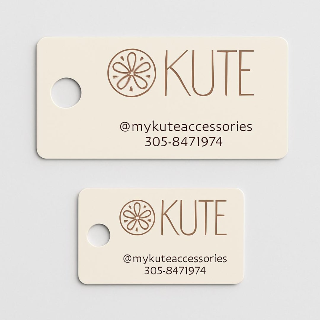 Custom Hang Tags -personalized Hang Cards- Display Cards - Tags- Price ...
