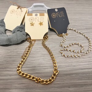 Custom Fold Over Tags- Personalized Product Hanging Cards-display Card ...