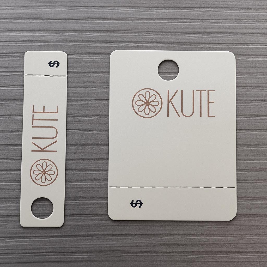 Tear off Custom Hang Tags- Tear-off Tab- Display Cards - Tags- Price ...