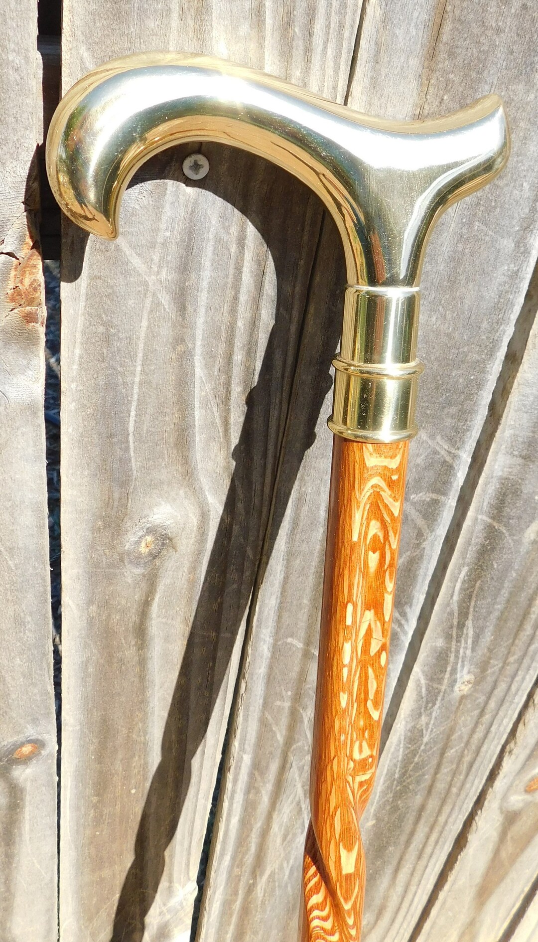 Exotic Wood Walking Cane - Etsy