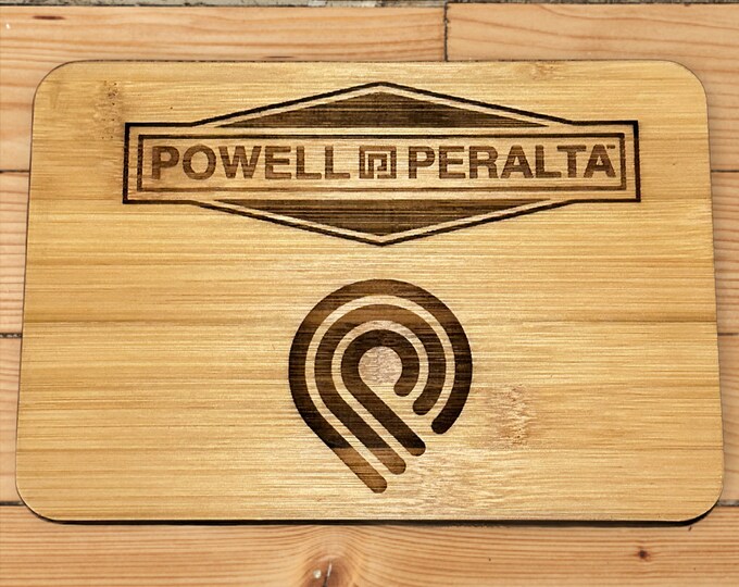 Powell Peralta Vintage Engraved Logos on Bamboo - Etsy