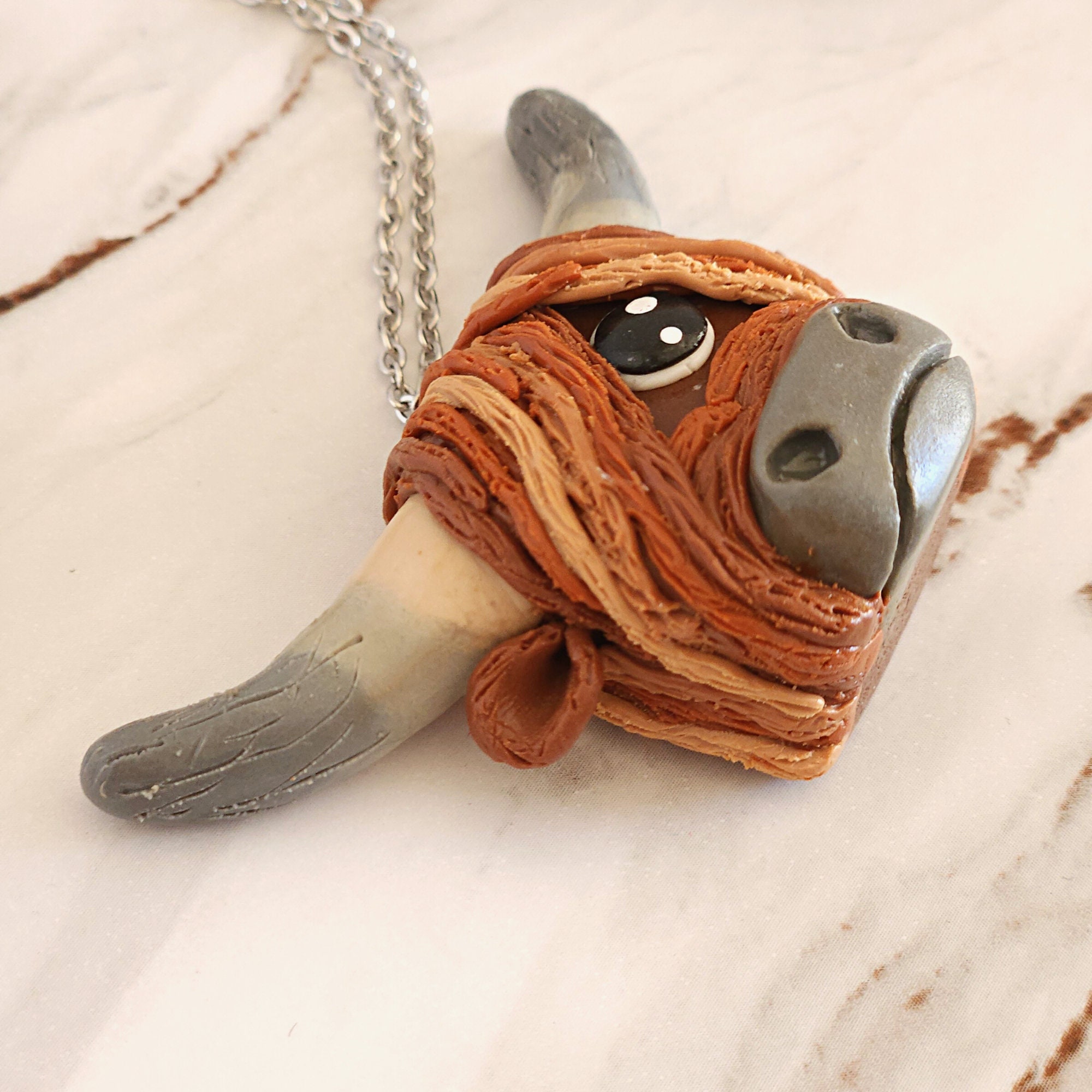 Adorable Highland Cow Pendant Necklace, Highland Cattle Necklace ...