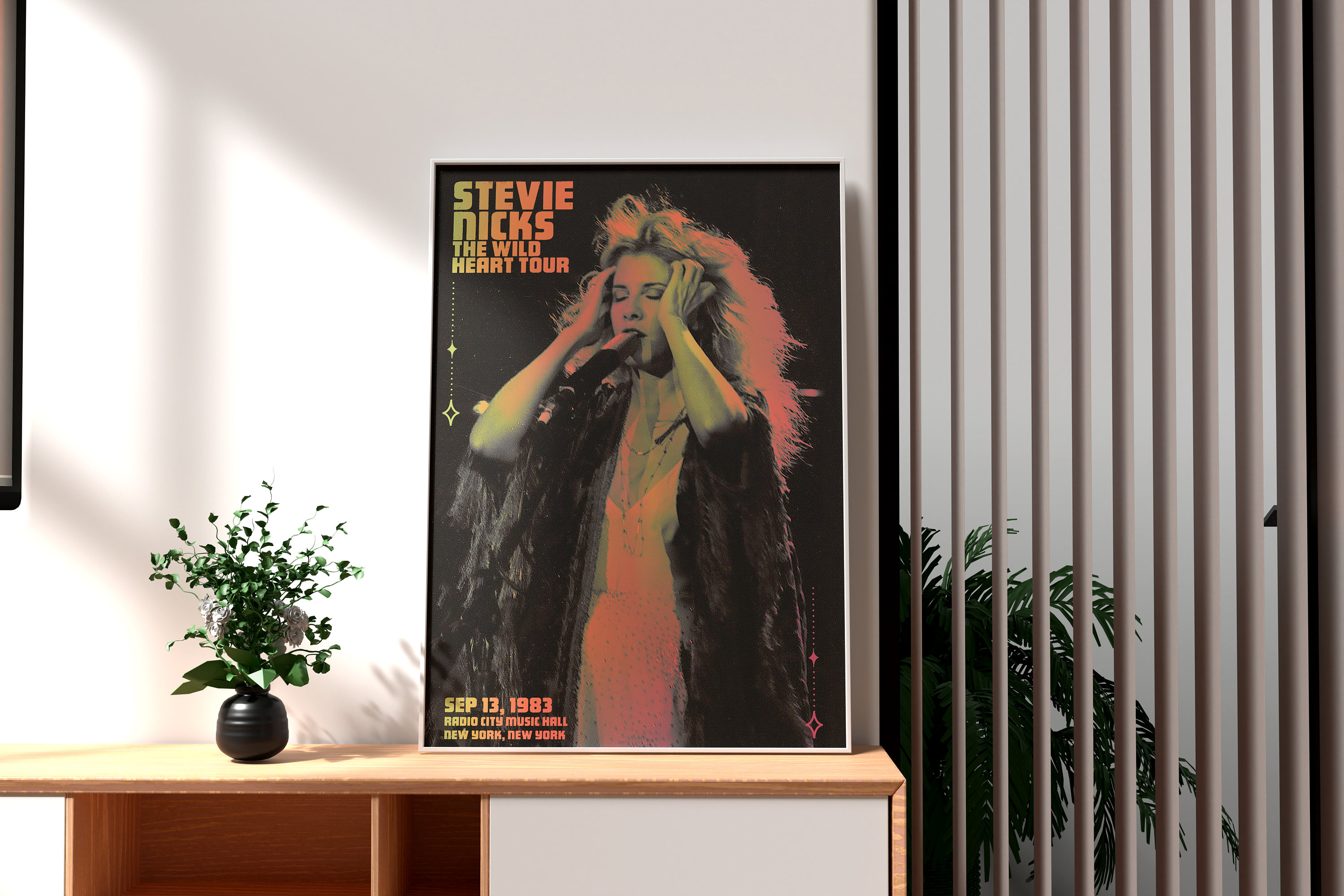 The Wild Heart Vintage Tour Poster Print - Digital Download - Etsy