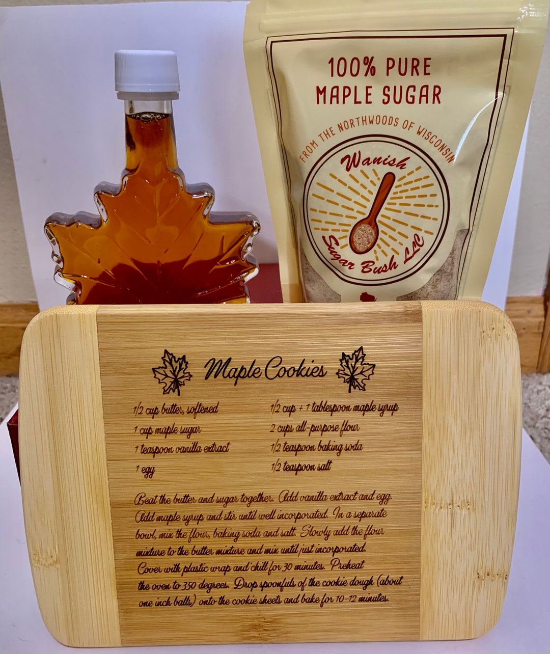 Wisconsin Specialty Maple Gift Box - Etsy
