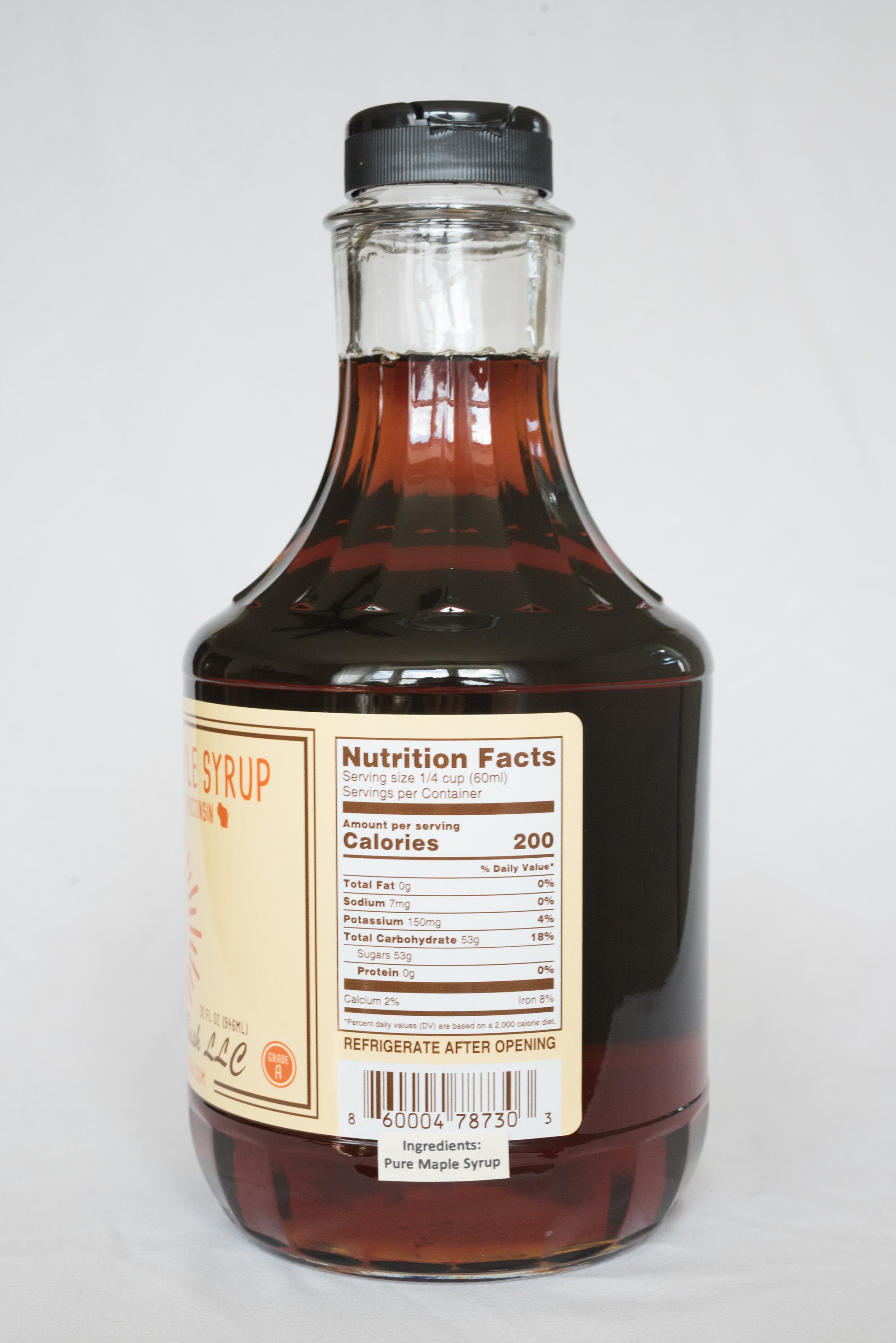 100% Pure Maple Syrup From the Northwoods of Wisconsin 32 Oz Quart - Etsy