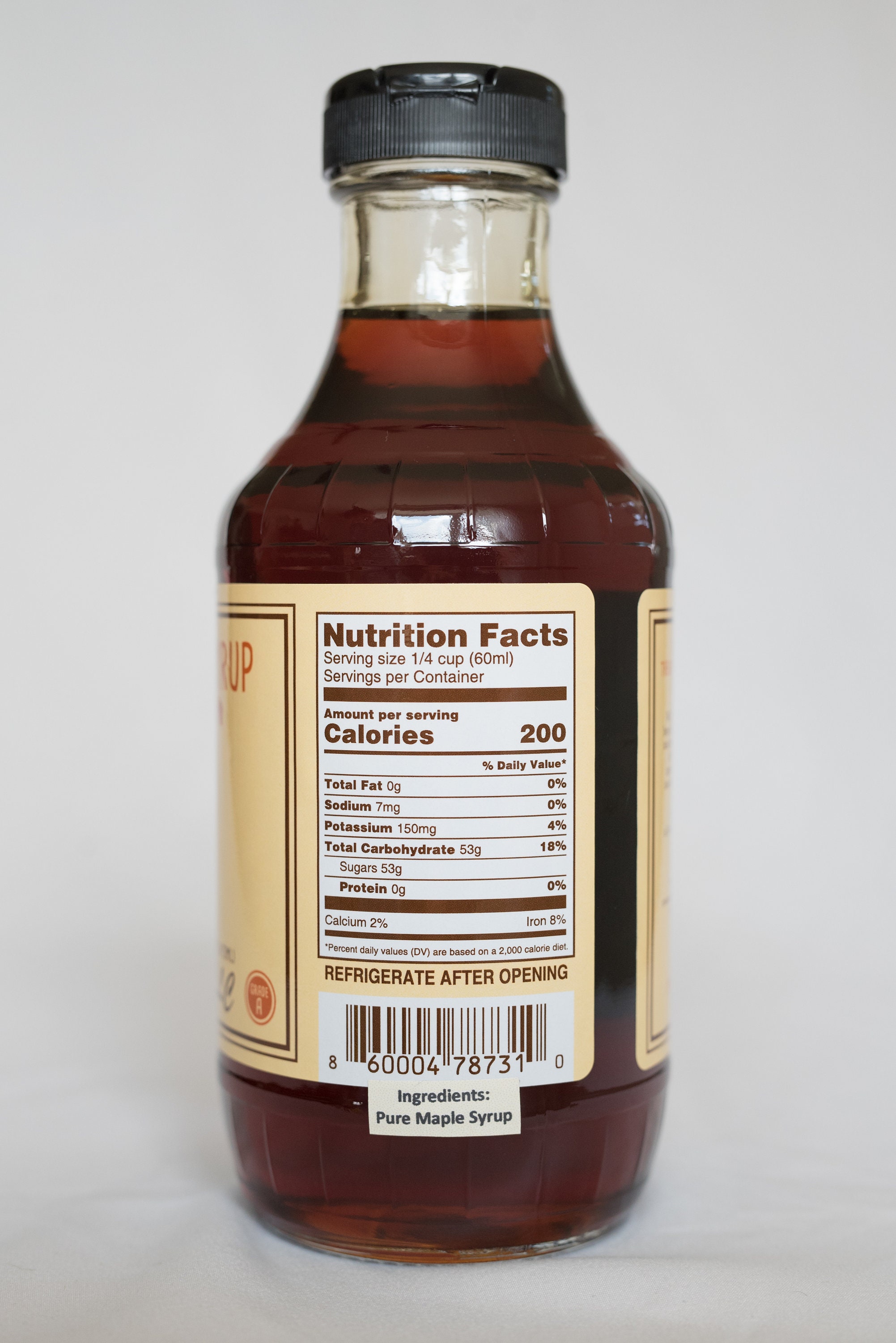 Wisconsin Maple Syrup, Pure Maple Syrup Pint, 16 Oz, All Natural, Free ...