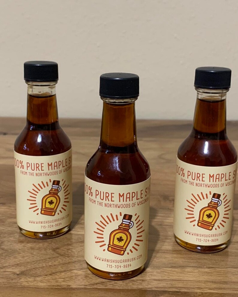Maple Syrup, Nips, 1.69 Oz, Maple Syrup Favors, Maple Syrup From ...