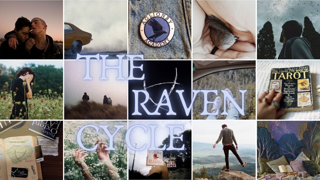 The Raven Cycle Collage Kit | Fandom Collage Collection - Etsy