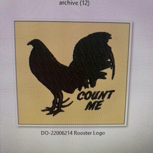 Count Me Rooster Hat - Etsy