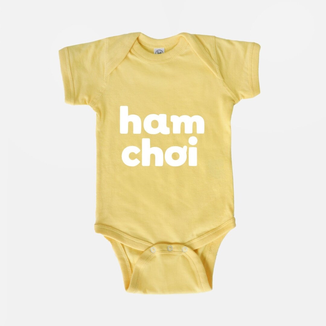 Ham Choi Baby One Piece / Funny Vietnamese Baby One Piece / Baby ...