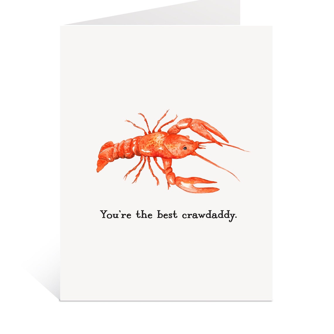 Father's Day Crawfish Card / You're the Best Craw Daddy / You're the ...