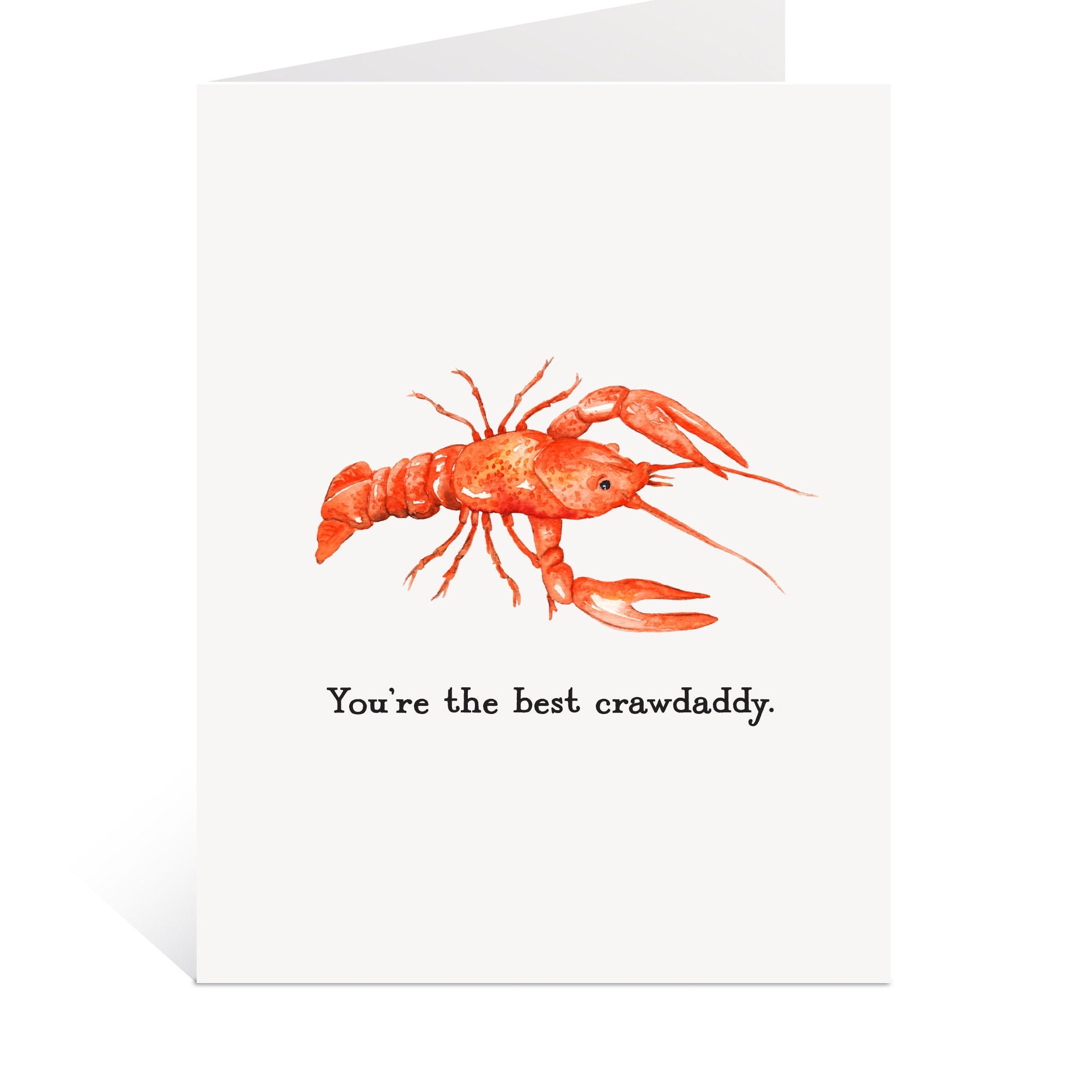 Father's Day Crawfish Card / You're the Best Craw Daddy / You're the ...