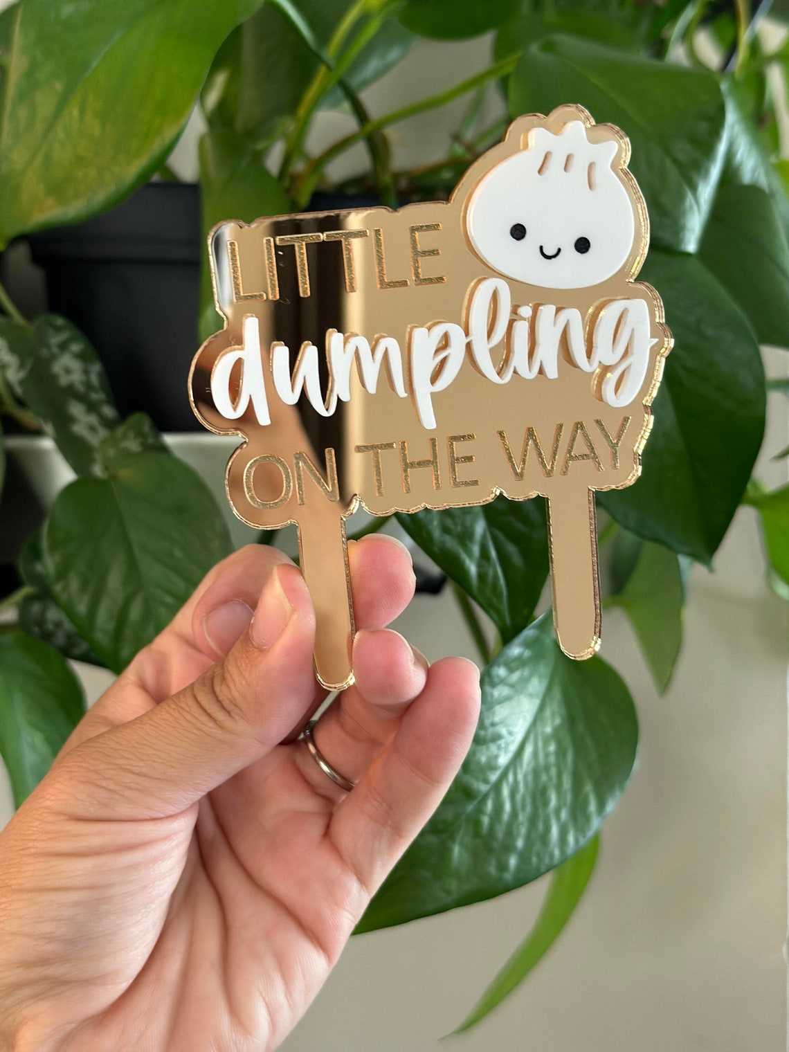 Little Dumpling Cake Topper - Etsy