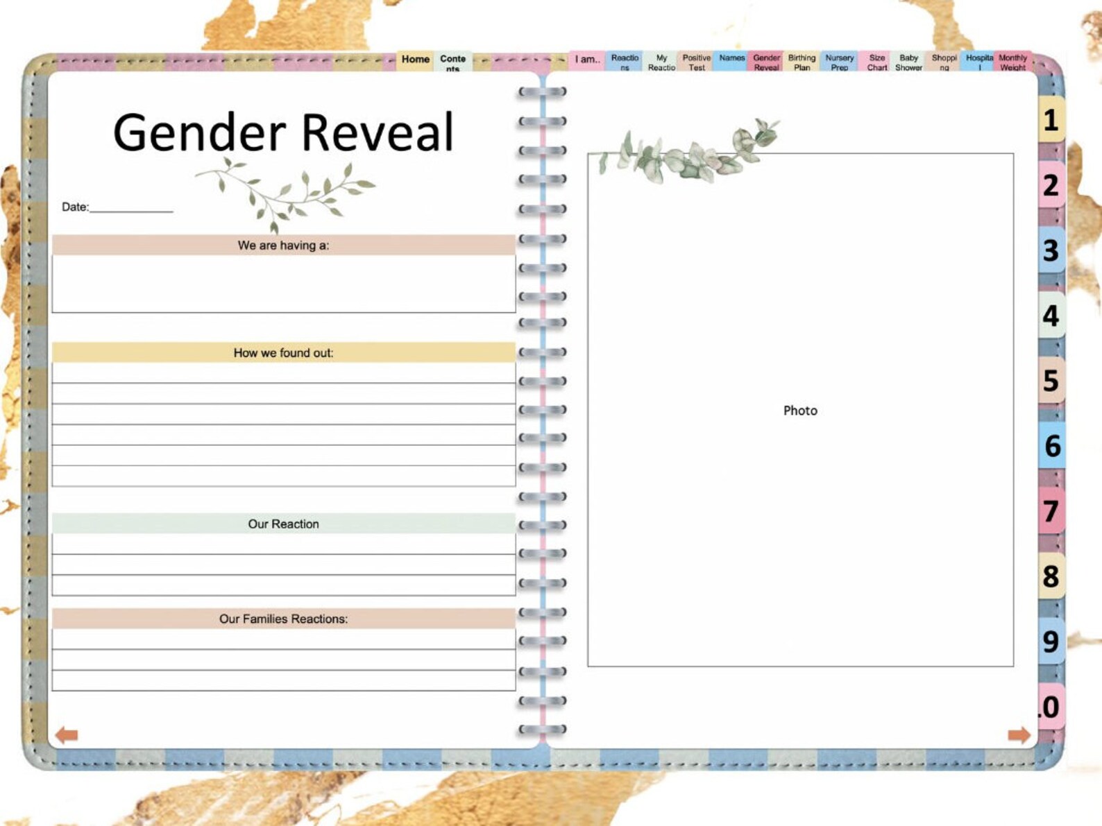 All-in-one Digital Pregnancy Planner & Journal - Etsy