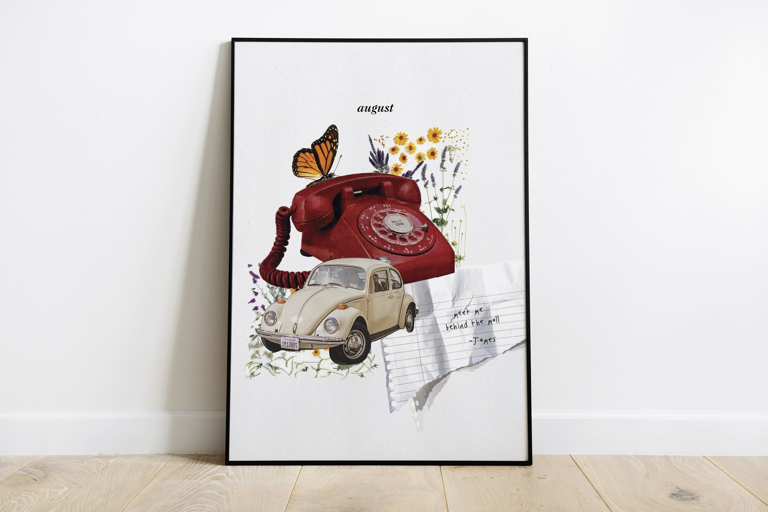 Folklore August Poster Taylor Swift - Etsy